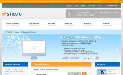 STRATO at Web Hosting Search