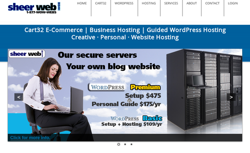 Sheer Web Host's Hosting Plans at Web Hosting Search
