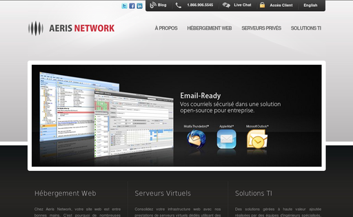 Aeris Network's Hosting Plans at Web Hosting Search