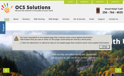OCS Solutions's Hosting Plans at Web Hosting Search