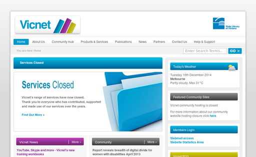 VICNET's Hosting Plans at Web Hosting Search
