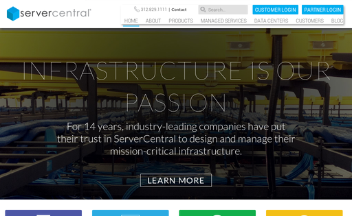 Server Central's Hosting Plans at Web Hosting Search